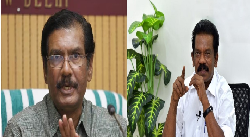 മന്ത്രിയുമായി അഭിപ്രായ ഭിന്നത,സമ്പത്ത് പുറത്ത് | Madhyama Syndicate